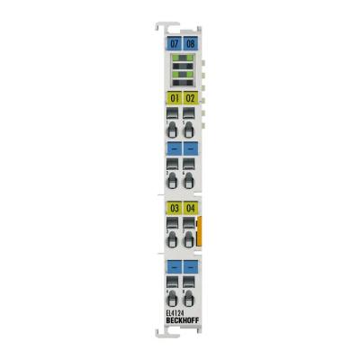 中国 4チャネル アナログ出力 ベックホフ PLC モジュール EL4124 ベックホフ ライセンス 端末 販売のため