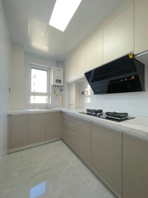 Armoire de cuisine moderne avec charnières douces et fermées