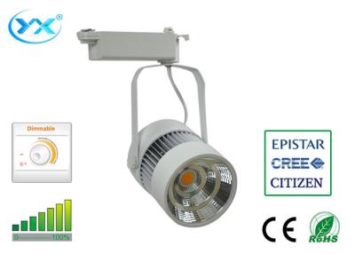 Cina Luce Dimmable della pista della PANNOCCHIA LED del PC + di AL per illuminazione della sala d'esposizione dell'automobile e della vetrina in vendita