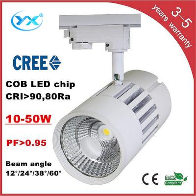Cina 90Lm/pista di w LED accende i sistemi di illuminazione principali 30 watt dimmable della pista in vendita
