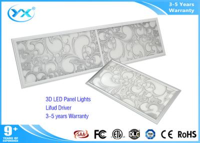 China luz de painel do diodo emissor de luz de 3D 72w 600 x 600 milímetros para o centro comercial/exposição salão à venda