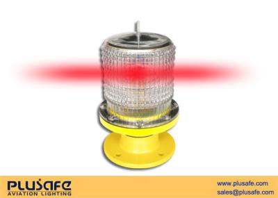 Cina Luci di ostruzione solari infiammanti di rosso, luci d'avvertimento alimentate solari 32 10cd fissi cd in vendita