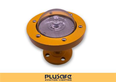 Cina Rivestimento giallo-chiaro frangibile del rivestimento di perimetro di atterraggio della piazzola di eliporto sollevato LED in vendita