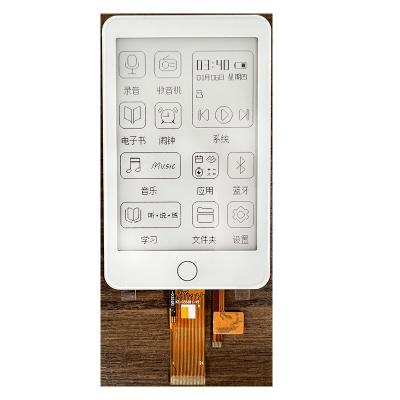 China High Contrast E Ink Display E Readers Monochrome E Paper Display Screen Zero Blue Light for sale