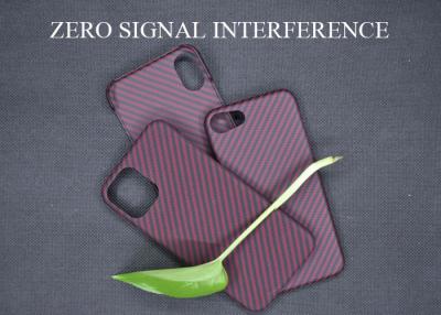 中国 iPhone SEのための非常に薄い無光沢のAramid繊維の電話箱 販売のため