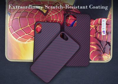 中国 iPhone SEのための非常に薄い無光沢のAramid繊維の電話箱 販売のため