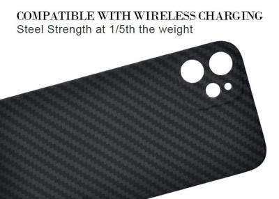 Κίνα Ανθεκτικό iPhone 12 ινών Aramid γρατσουνιών τηλεφωνική περίπτωση Kevlar περίπτωσης μαύρη προς πώληση
