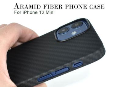 Κίνα iPhone 12 μίνι στρατιωτικός βαθμός εξάρτημα υπόθεσης 100% ινών Aramid προς πώληση
