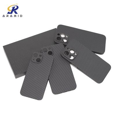 Κίνα iPhone 13 Twill περίπτωσης ινών Aramid μαύρου γκρίζου σειρές χρώματος προς πώληση