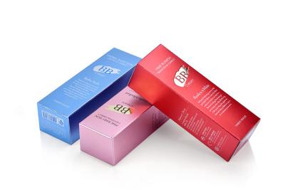 Cina Scatole d'imballaggio cosmetiche Tuck Top Kraft Paper Printing della stagnola calda dell'OEM in vendita