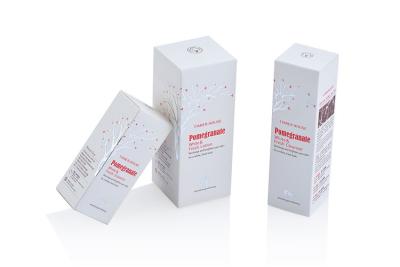 Cina l'imballaggio cosmetico dell'essenza della lozione della pulitrice 50ml inscatola la timbratura calda in vendita