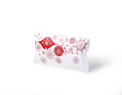 Cina Servizio di stampa stampato di lusso del contenitore di cuscino del regalo di carta kraft del contenitore di cuscino in vendita