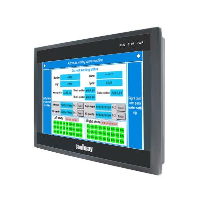 中国 10インチは1 1小型USB1 RS232のHMI PLCのコントローラーのタッチ画面をすべて統合した 販売のため