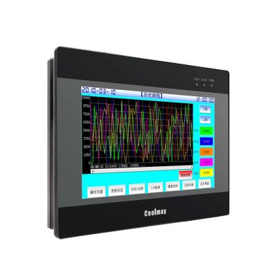 China 8 Channels HMI PLC All In One 4AI 2AO 64MB RAM For Paper Cutter for sale