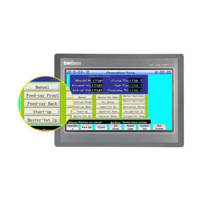 중국 1 32K 잘 간직하는 등록에서 10.1 " TFT 24DI 20DO HMI PLC 모두 판매용