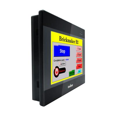 중국 EX3G 시리즈 7 " TFT PLC HMI 패널 USB 2.0은 단번에 HMI PLC를 포팅시킵니다 판매용