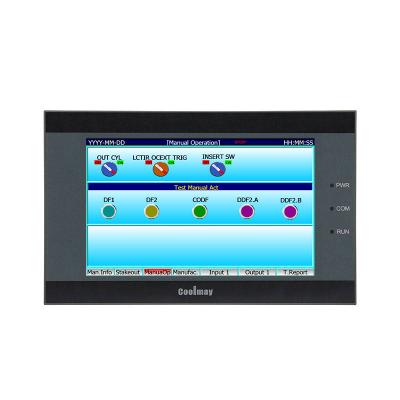 China Coolmay 5 el panel de la pantalla táctil del LCD HMI del regulador de la lógica del PLC de la pulgada en venta
