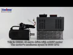 0.75KW Single Phase PLC Servo Drive 16K Step Program Capacity Servo PLC Controller