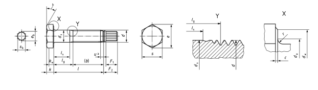 EN14399-10 Large Hex Head HRC Bolt Specifications EN14399-10 Large Hex Head HRC Bolt Specifications
