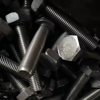 China AISI 4140 Grade B7 A193 Plain Structural Hex Bolt for Structural Fasteners for sale