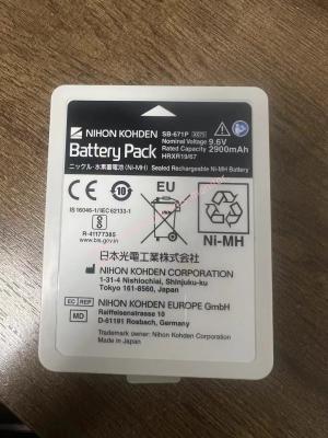 중국 니혼 코덴 재충전 배터리 팩 SB-671P 9.6V 2900mAh 새 원본 판매용