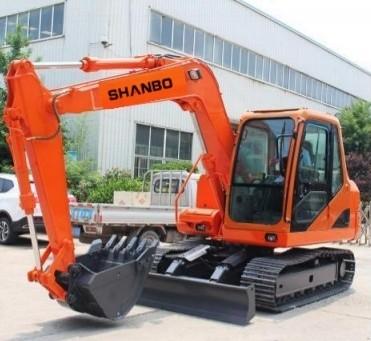 Κίνα 8 τόνων CE/EPA/Euro Digger συμπαγές εξορυκτικός μηχανισμός για αγροτικό κήπο Max Digging Radius 6563mm προς πώληση