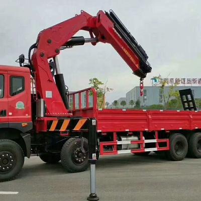 Chine Howo Truck Adapté hydraulique Knuckle Téléscopique grue à flèche avec 25000kg de poids propre à vendre