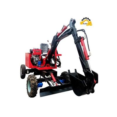 Κίνα Μικρός εκσκαφέας τροχών μηχανής EPA 20hp 35hp 45hp 60hp 70hp για γεωτρήσεων και χαρακωμάτων προς πώληση