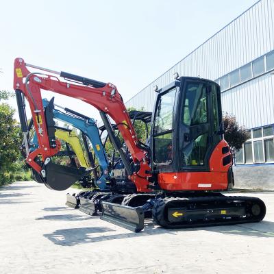 Κίνα 3890mm Μέγιστο βάθος ανασκαφής 3,5 τόνων Μίνι εξορυκτής EPA Μηχανή Crawler Micro Digger προς πώληση