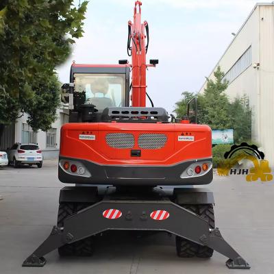 Κίνα Εισαγωγικός εξορυκτής 55KW/48KW Ντίζελ Εύκολη λειτουργία τροχοφόρος εξορυκτής με πιστοποιητικό CE προς πώληση