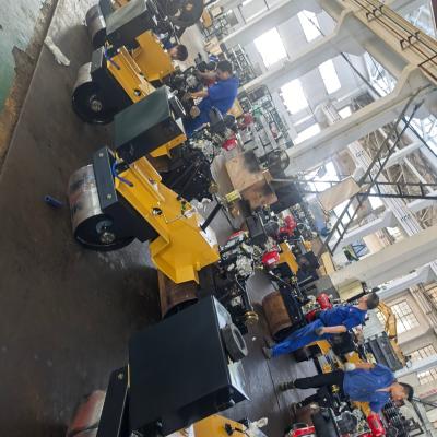 Κίνα 10 τόνων 12 τόνων διπλό τύμπανο πεζοπόρος πίσω από το δρόμο για απαιτήσεις κατασκευής οδών προς πώληση