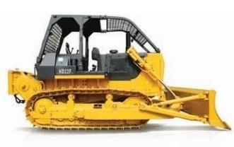 Chine HD22S Dozer à rampe hydraulique à transmission mécanique Bulldozer de 10m3 Capacité de rampe à vendre