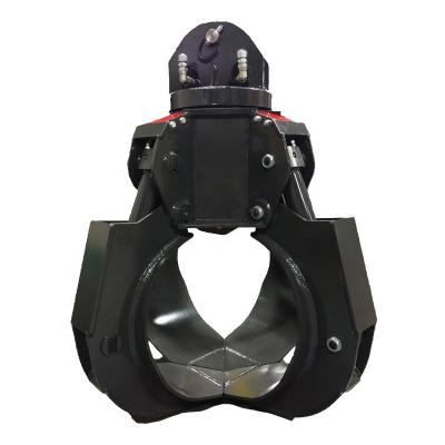 Chine 0.3 m3 Capacité Hydraulique Peel Orange Grapple Steel Grab Scrap pour les excavatrices et les camions à vendre