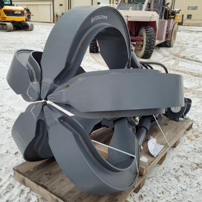 Chine 0.3 m3 Capacité Hydraulique Peel Orange Grapple Steel Grab Scrap pour les excavatrices et les camions à vendre