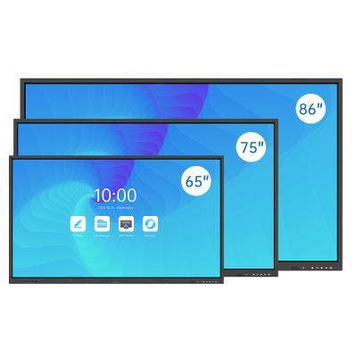 China GAOKEview 65/75/85/100/110 Inch Finger Multi-Touch Interactive Whiteboard Electronic Whiteboard Digital Interactive Smart Board for sale