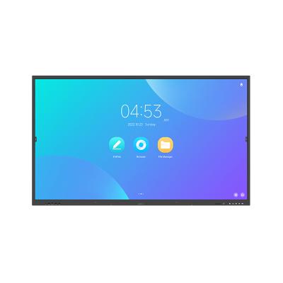 China Interactive Flat Panel Dual System Whiteboard Interactive Whiteboard Display Electronic White Board Smart Board for Classroom for sale