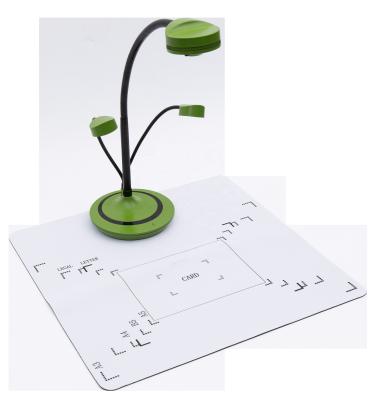 China Gaoke View Mini Scanner A3 Format Goose Neck Format 8/13 MP Hand Held Portable Identity Scanner Cheap Document Camera for sale