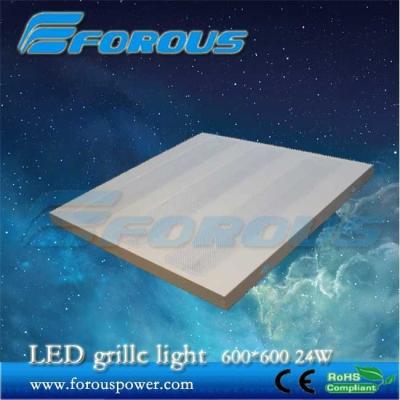 Cina Ufficio commerciale di illuminazione che accende la luce della griglia di 24W 600*600 LED, lampada della griglia in vendita