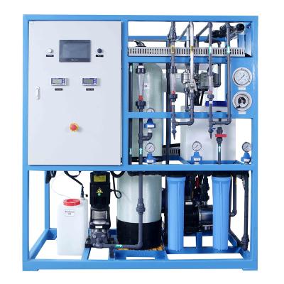 Cina Hotels Seawater Desalination Machine RO Water Treatment System in vendita