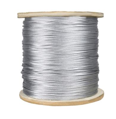 China Wire Rope 7X19 Diameter 3.18mm 3.2mm 1/8inch 5000FT 12mm 7 X 7 316 Stainless Steel Wire Rope Construction Ss 304 Rope Wire 3 Mm for sale