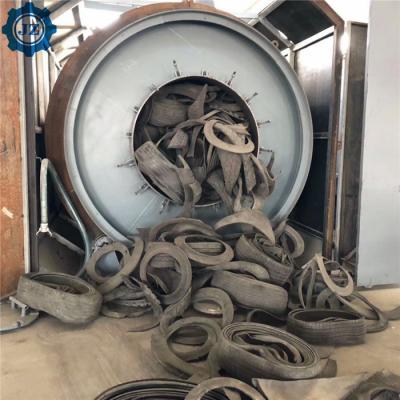 Cina 10TPD,12TPD,15TPD Scrap Tyre Rubber Pyrolysis Production Line For Fuel Oil in vendita