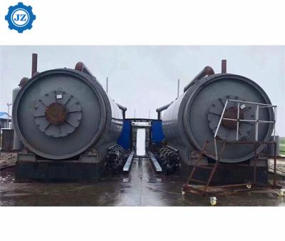 Cina 30t 50t Fully Continuous Waste Plastic Scrap Tyre Oil Pyrolysis Plant in vendita