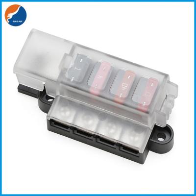 China Caja compacta del bloque del fusible de la cuchilla de 4 maneras para ATC 0257 de la ATO 0287 fusibles automotrices del coche en venta