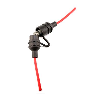 China IP67 Inline Mount Fuse Holder Waterdicht Inline Fuse Block UL 94V-0 Rubber voor 10x38 Tube Te koop