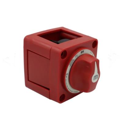 China 6007 Mini Selector Rojo Conmutador aislador de batería con mando extraíble en venta