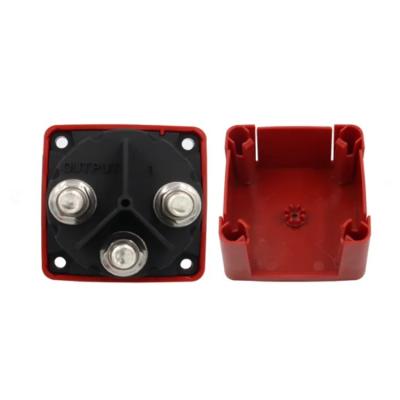 China 6007 Mini Selector Rojo Conmutador aislador de batería con mando extraíble en venta