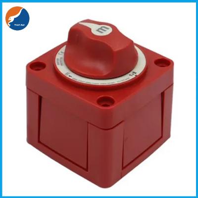 China 6007 Mini Selector Rojo Conmutador aislador de batería con mando extraíble en venta