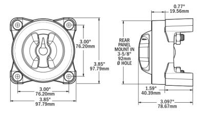 China Interruptor de batería de doble circuito de 32V 600A para camión RV 3000 en venta