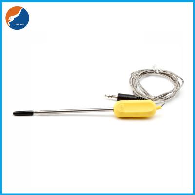 Chine Capteur de température de BARBECUE de sonde d'acier inoxydable de poignée de silicone à vendre