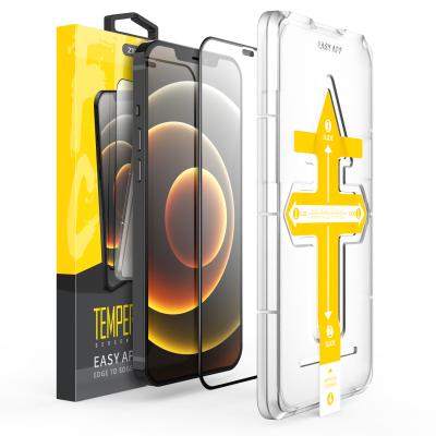 Cina With Installation Frame Bubble Free For Iphone 8 Tempered Glass Screen Protector in vendita